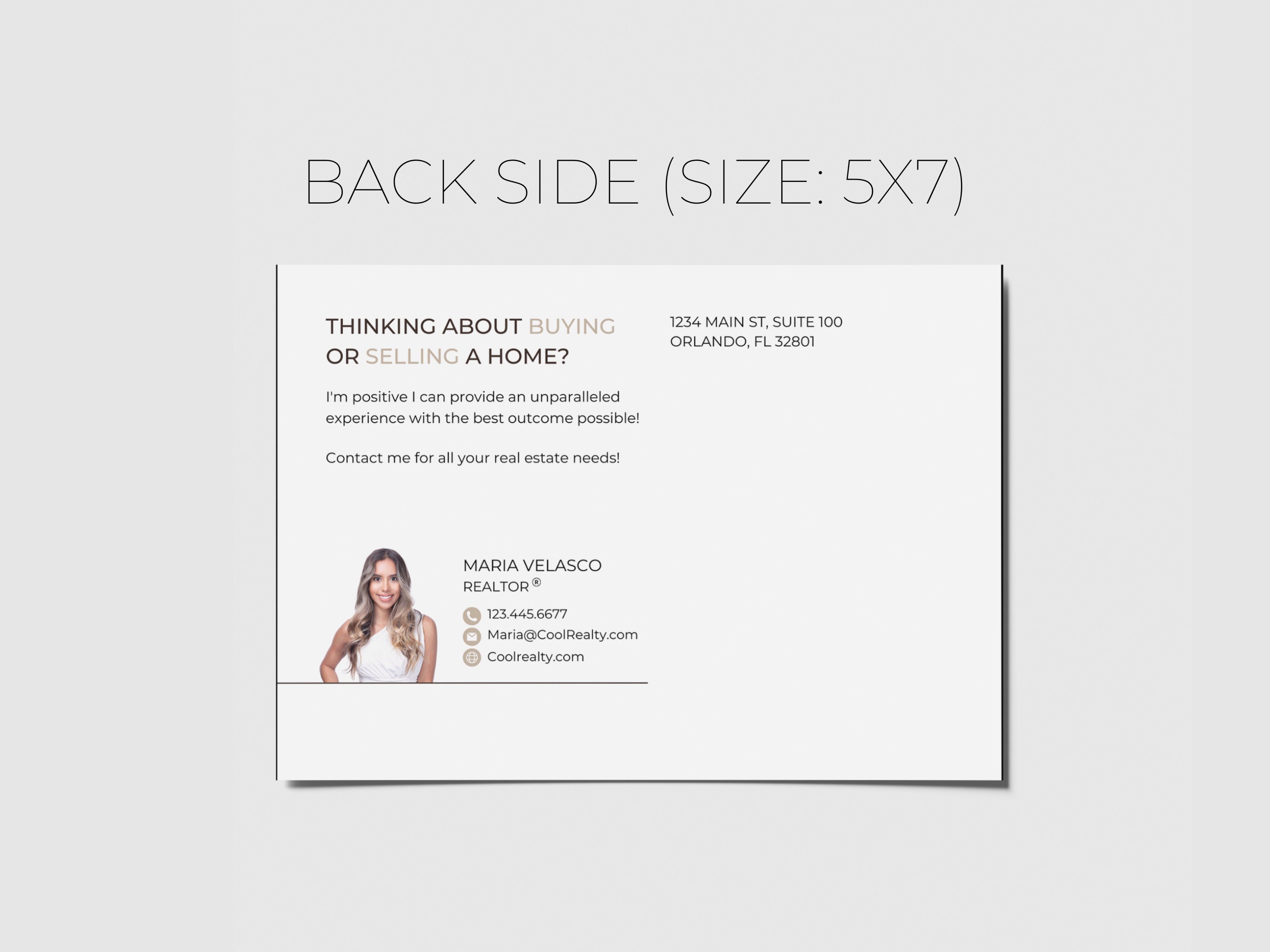 Editable Just Sold/listed Real Estate Postcard - Etsy