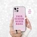 IPhone 16 Plus Pro Max Custom Quote Phone Case Personalized Cases ...