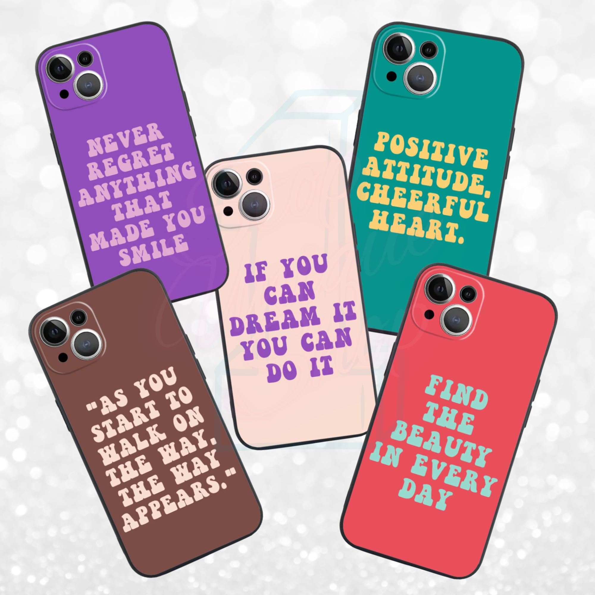 IPhone 16 Plus Pro Max Custom Quote Phone Case Personalized Cases ...