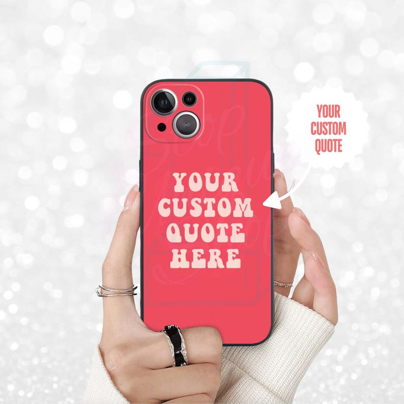 IPhone 16 Quote It Your Way Custom Quote Phone Case Personalized Cases ...