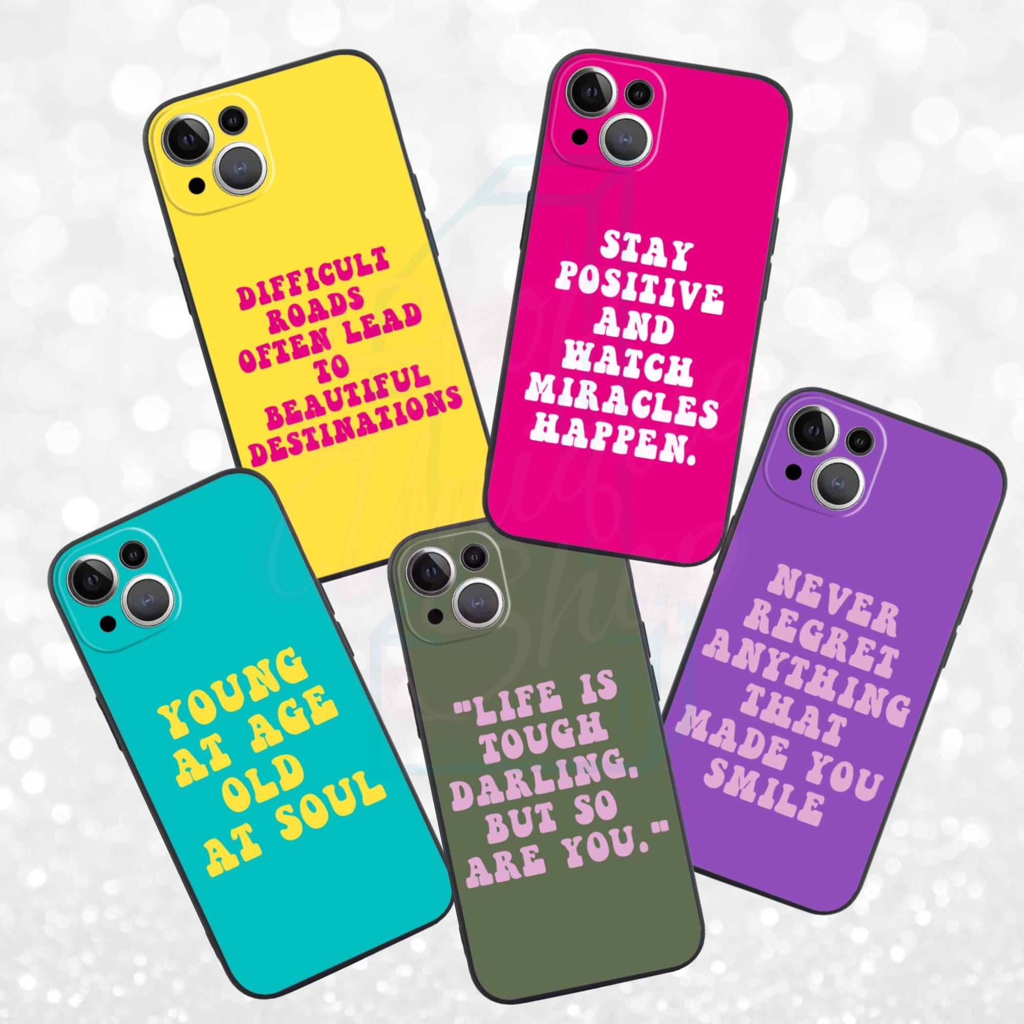 IPhone 16 Plus Pro Max Custom Quote Phone Case Personalized Cases ...