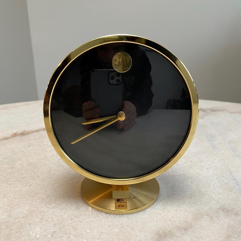 Mcm Desk Clock - Etsy