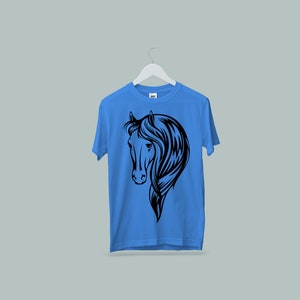 Horse Head Dxf Files, Charger Laser Cut, Pony Svg File for Cricut ...