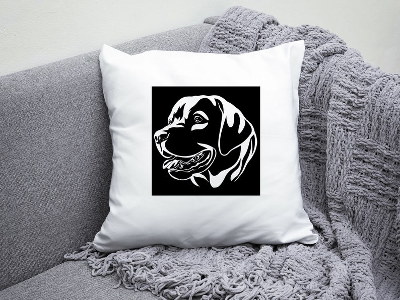 Labrador Dxf Files Labrador Laser Cut Labrador Svg File for Cricut ...