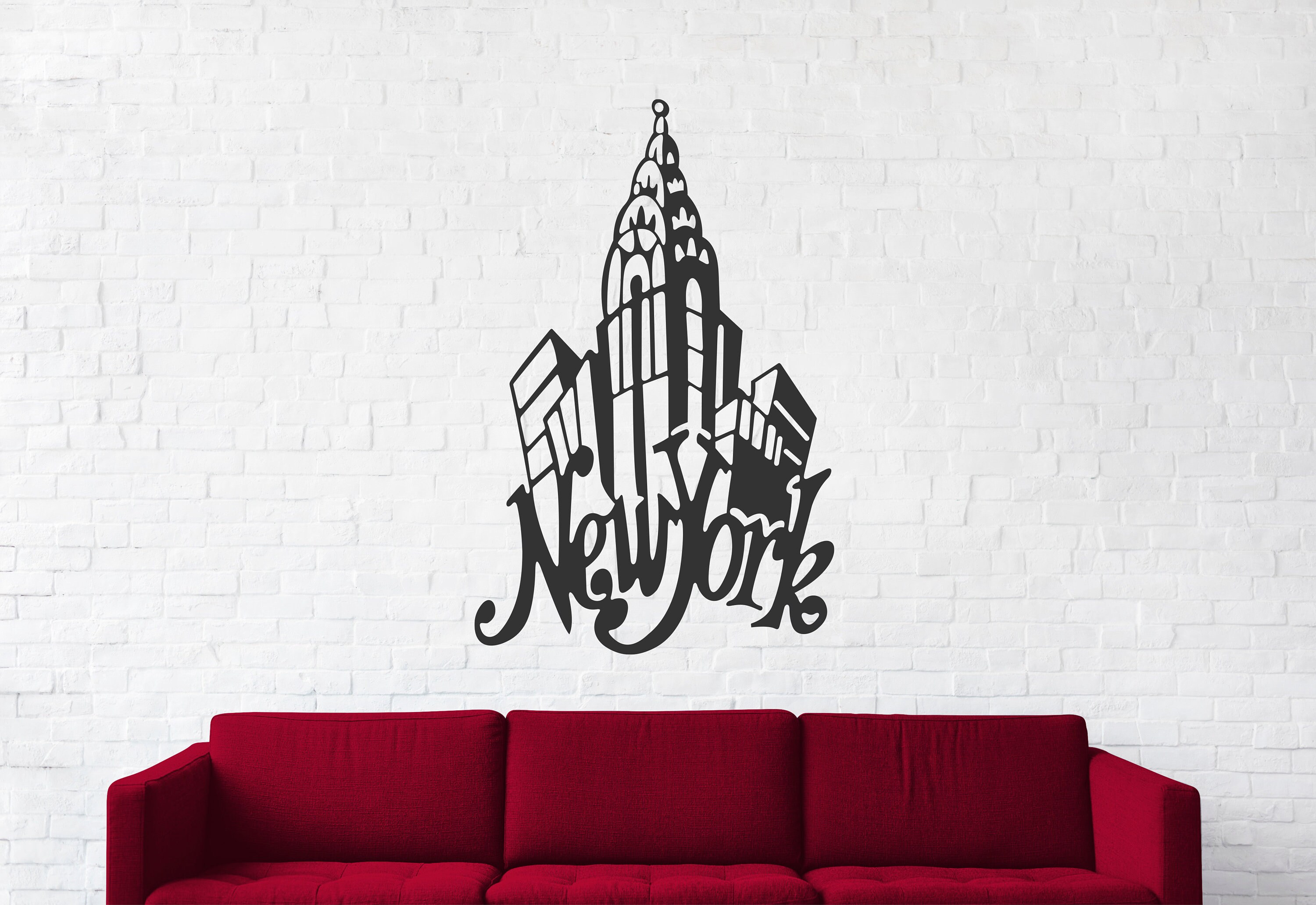 New York City Dxf Files, City Silhouette Laser Cut, Sin City Svg File ...
