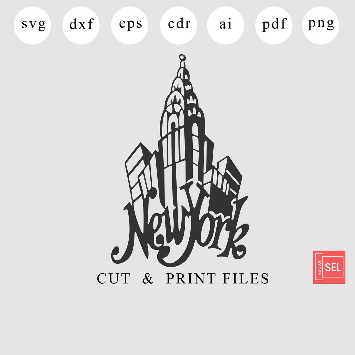 New York City Dxf Files City Silhouette Laser Cut Sin City - Etsy