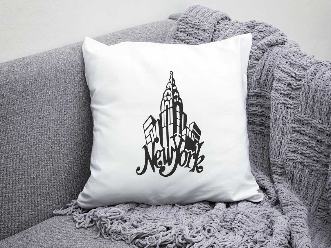 New York City Dxf Files, City Silhouette Laser Cut, Sin City Svg File ...