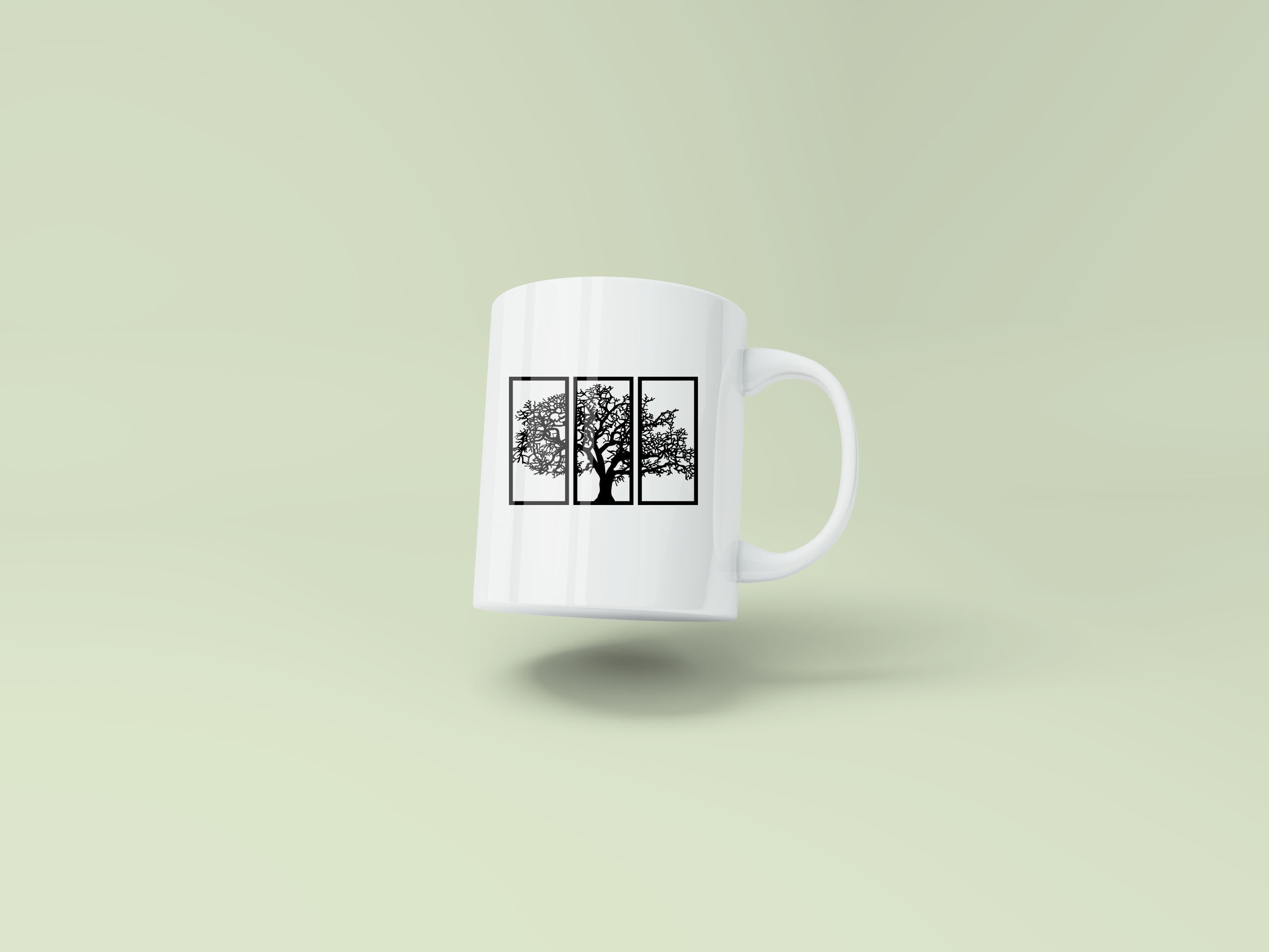 Tree Panel Dxf Files Tree Panel Laser Cut Tree Panel Svg File for ...