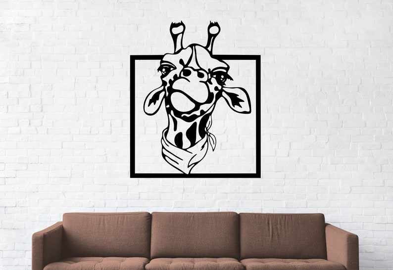 Giraffe Dxf Files Giraffe Laser Cut Giraffe Svg File for Cricut Giraffe ...