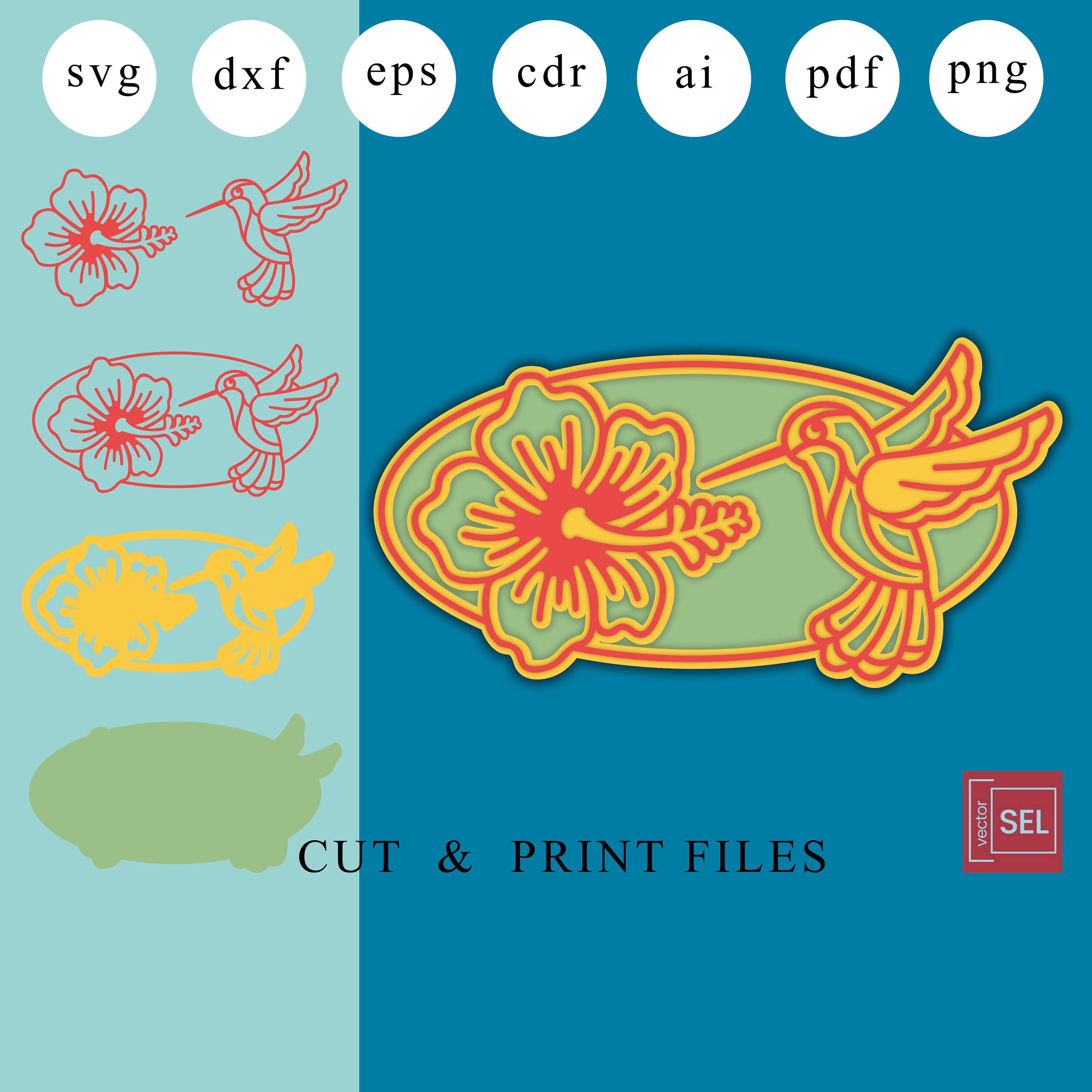 Hummingbird Dxf Files Hummingbird Laser Cut Hummingbird Svg File Cricut ...