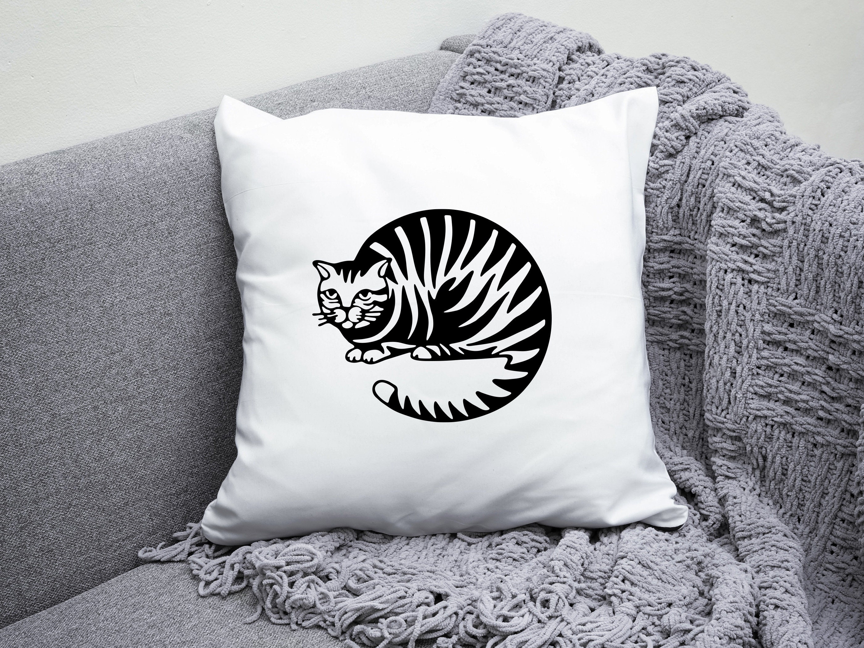 Cat Dxf Files Kitty Laser Cut Kitten Svg File for Cricut - Etsy