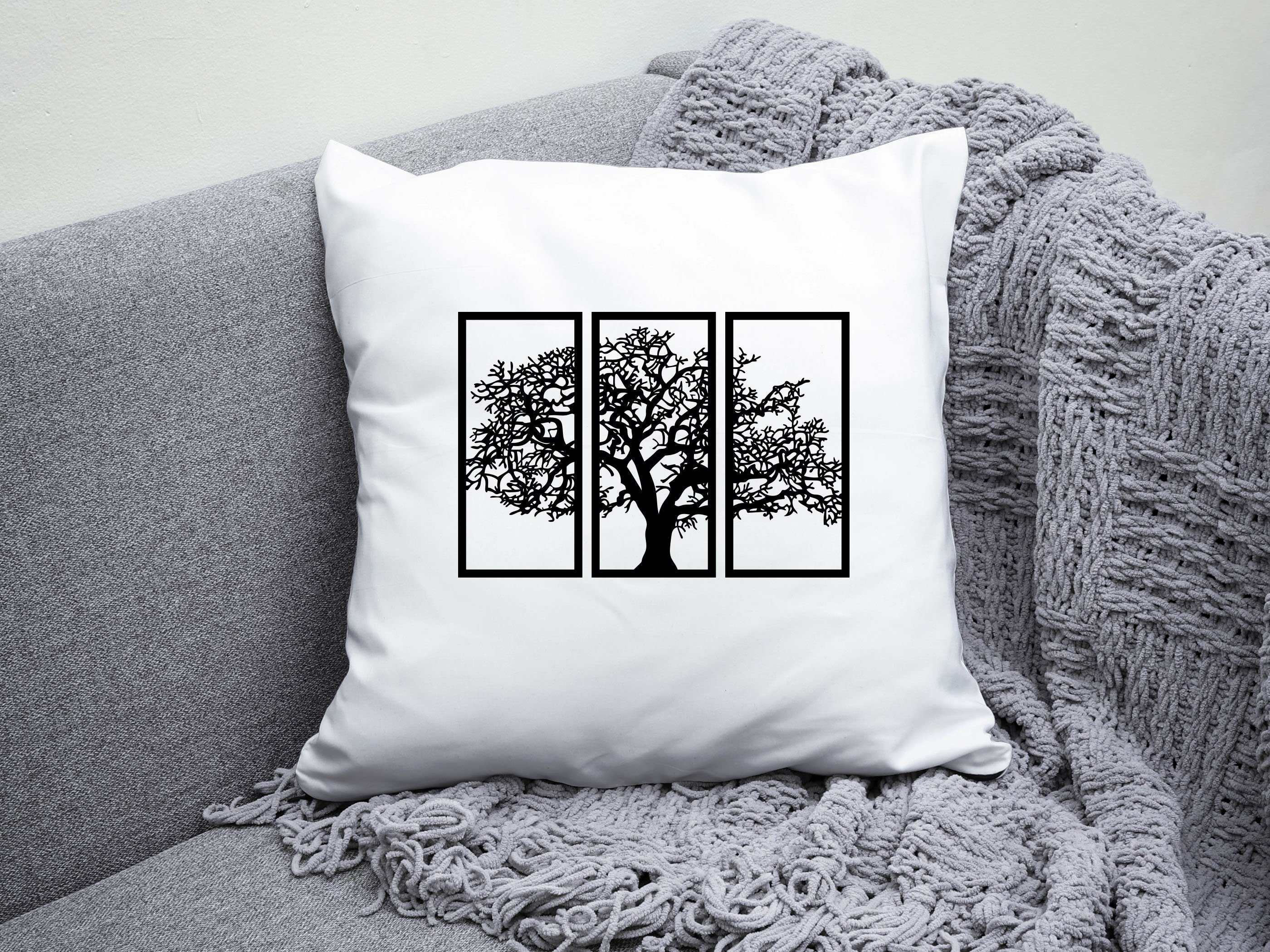 Tree Panel Dxf Files Tree Panel Laser Cut Tree Panel Svg File for ...