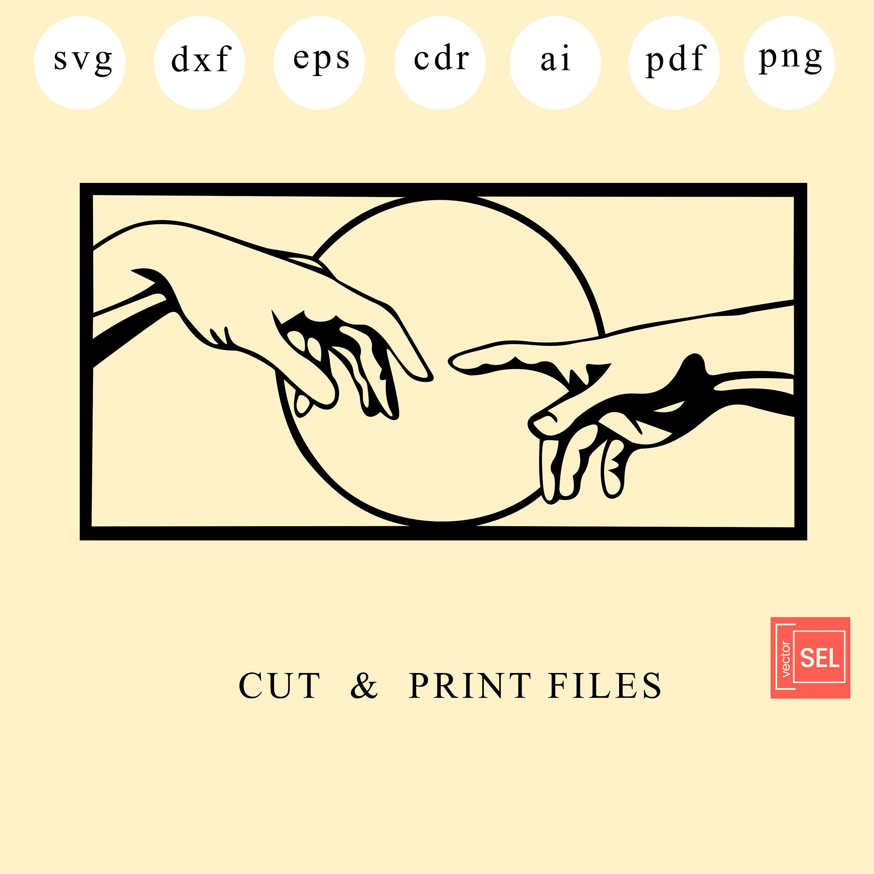 Creation of Adam Dxf Files Creation Laser Cut Creation Svg File for ...