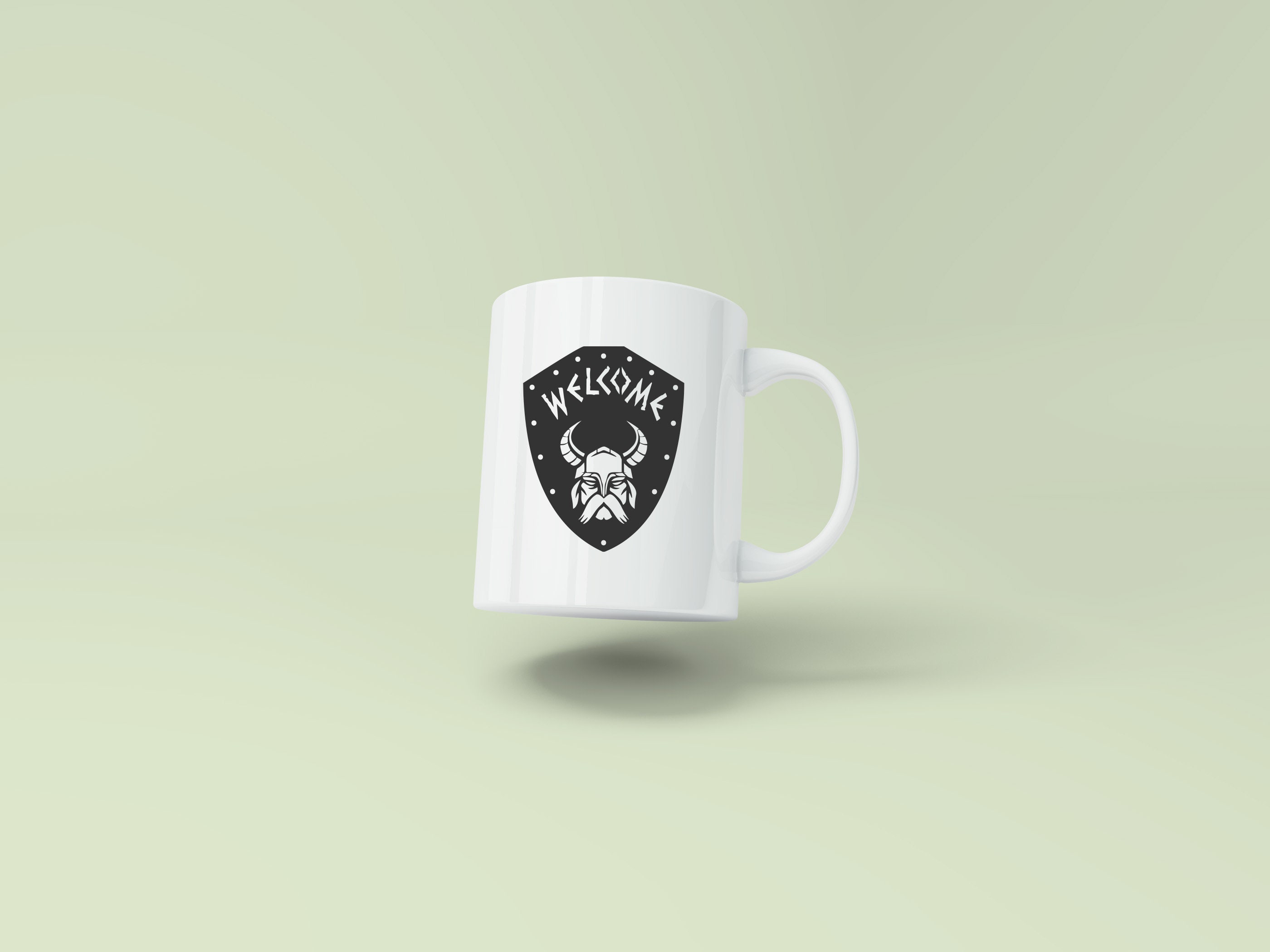 Viking Welcome Sign Dxf Files, Viking Helmet Laser Cut, Welcome Svg ...