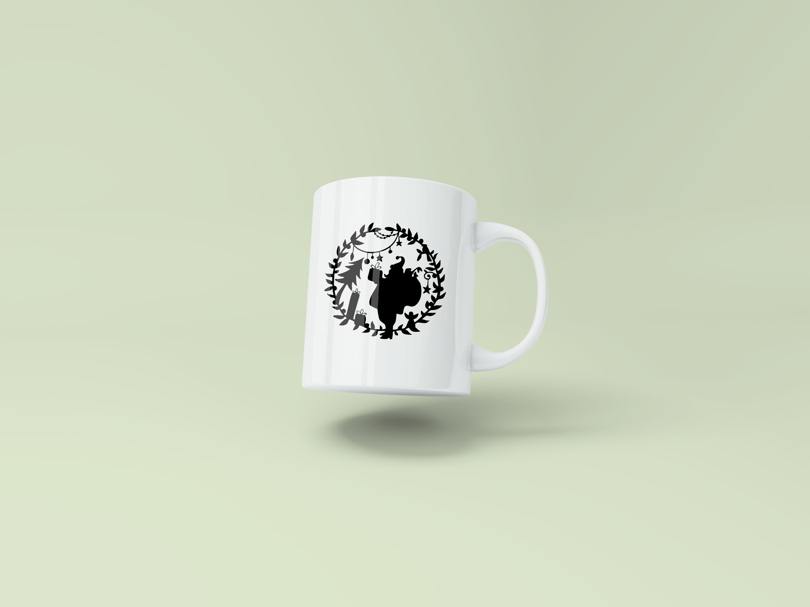 Santa Claus Dxf Files Christmas Laser Cut Noel Svg File for Cricut ...