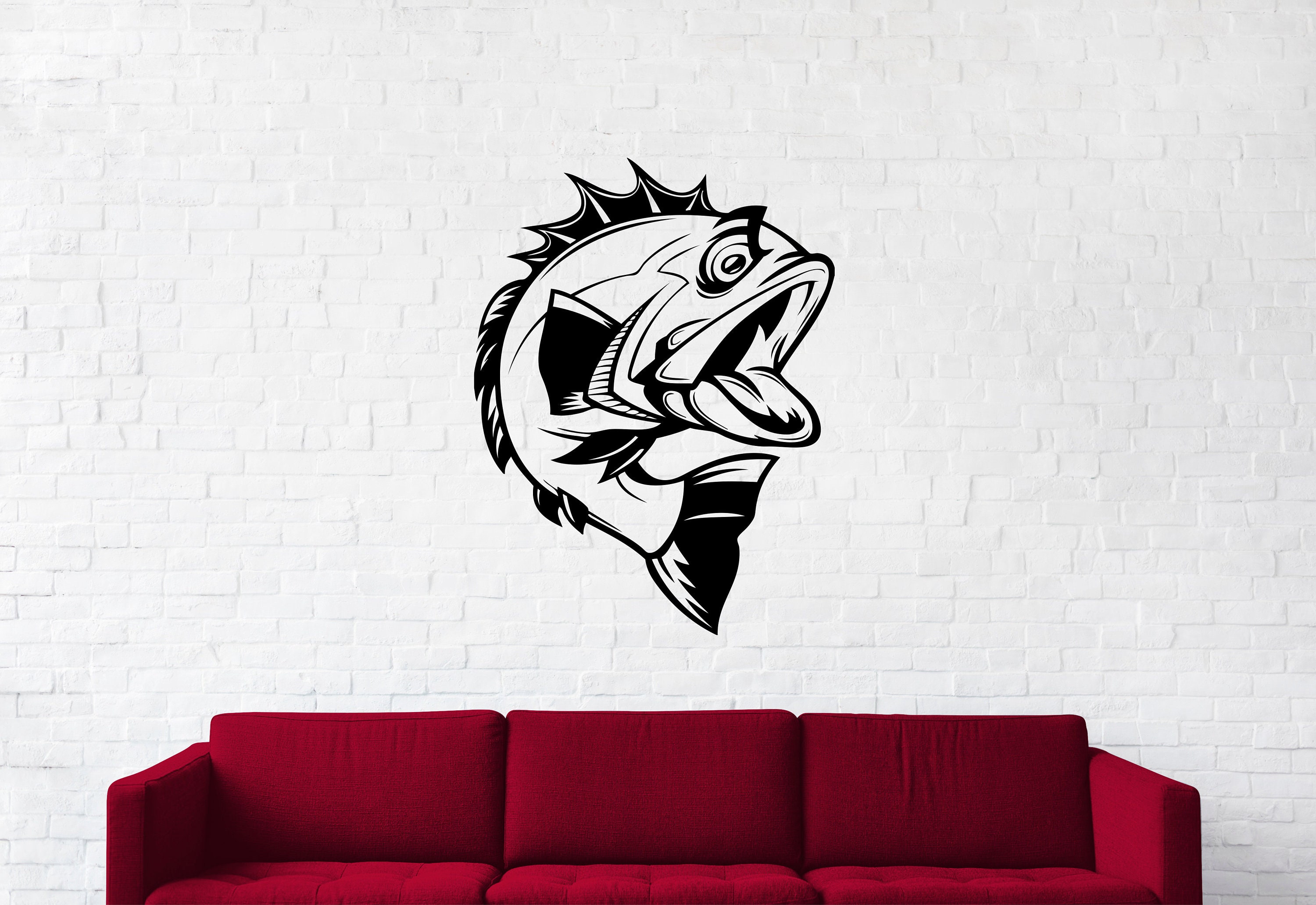 Fish Fishing Dxf Files, Piranha Laser Cut, Caribe Svg File for Cricut ...