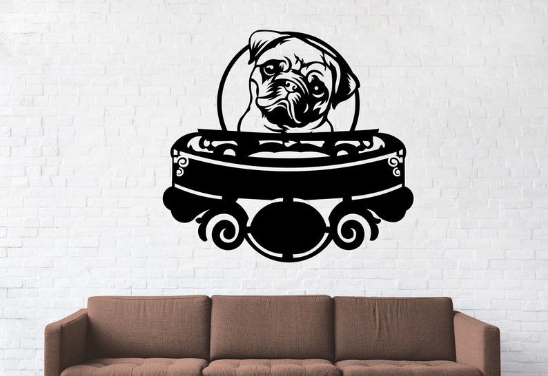 Bulldog Dxf Files Bulldog Laser Cut Bulldog Svg File for Cricut Bulldog ...