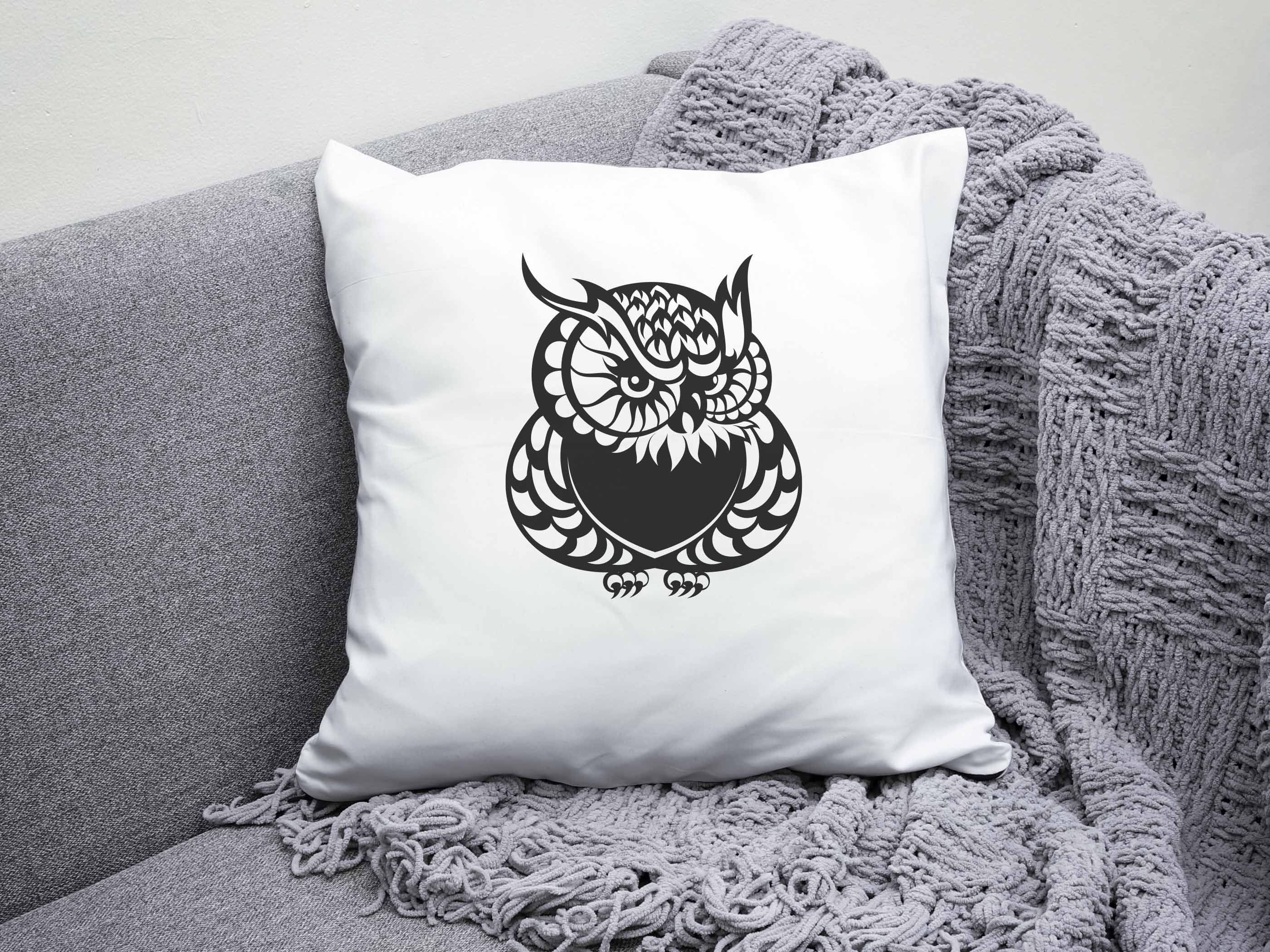 Owl Dxf Files, Owlet Laser Cut, Night Bird Svg File for Cricut, Bird of ...