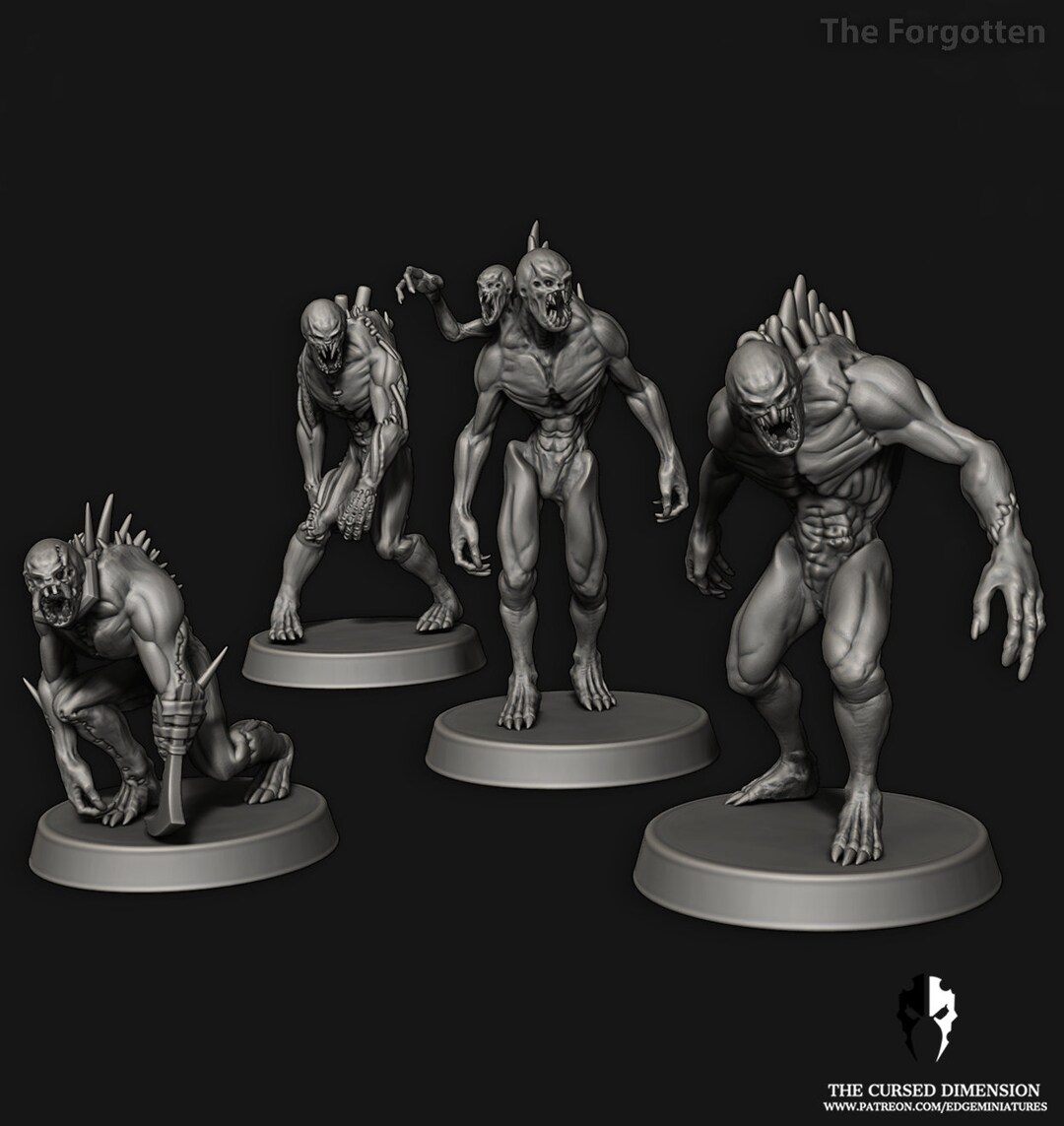 28mm Monsters, Abominations, Ghouls, the Forgotten - Etsy UK