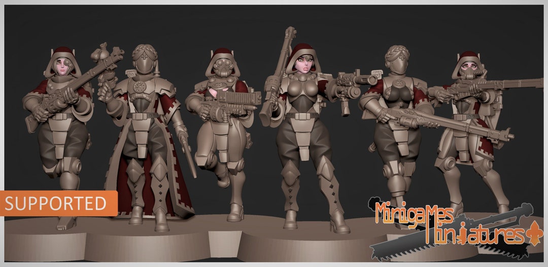 28mm Female Mechanic Tech Priestess Rangers - Etsy