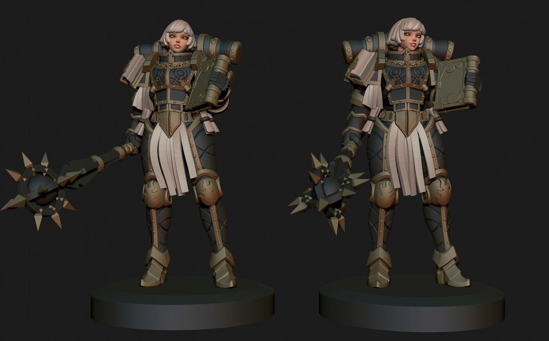 Legionnaire Matriarch Prime Bearer of Text 28mm Scale - Etsy