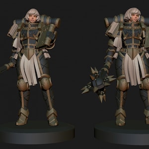 Legionnaire Matriarch Prime Bearer of Text 28mm Scale - Etsy