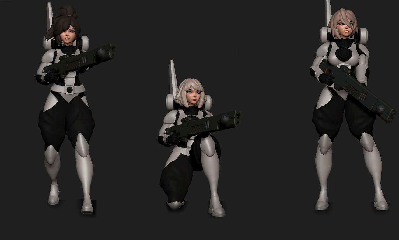 28mm Female Alien Greater Good Human Auxiliaries - Etsy