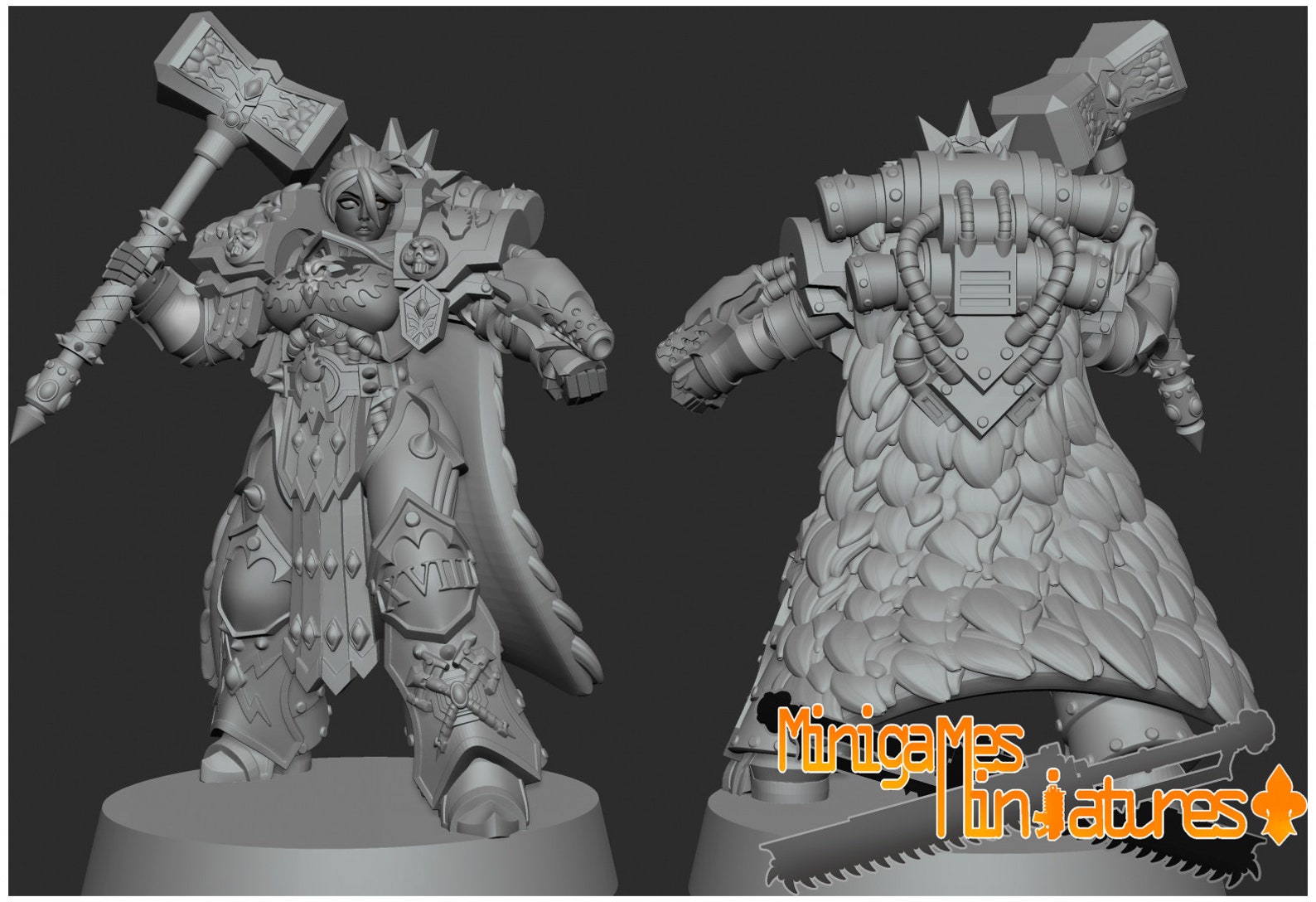 Legionnaire Matriarch Prime Space Lizards 28mm Scale - Etsy