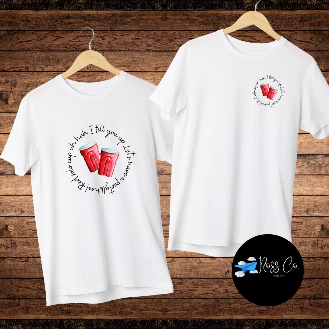 Red Solo Cup SVG, Toby Keith SVG, Funny T-shirt, Toby Keith Sublimation ...