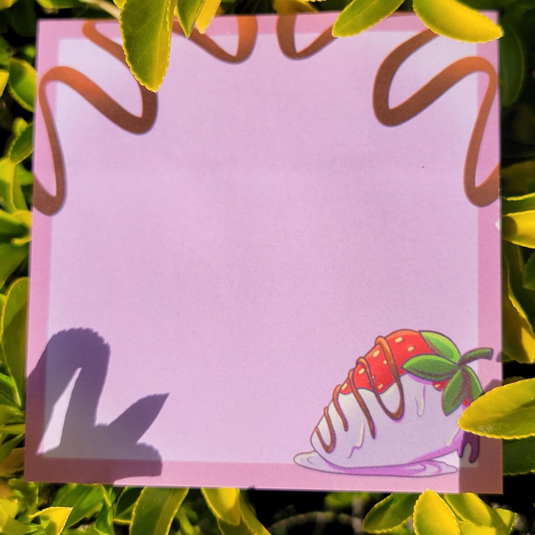 Cute Fruit Sticky Notes - Etsy