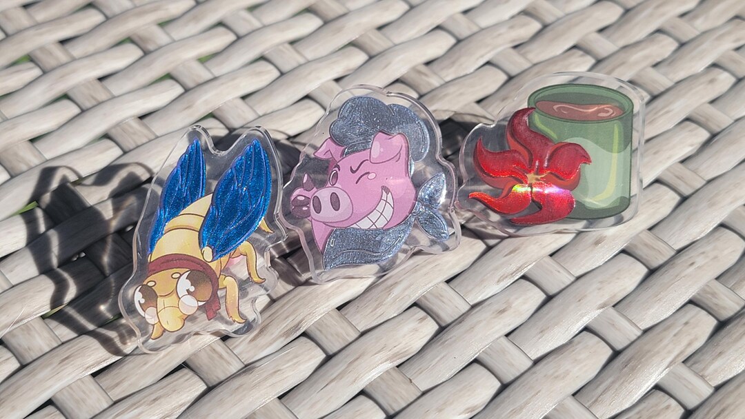 LMK Character Foil Acrylic Pins SERIES 2 - Etsy