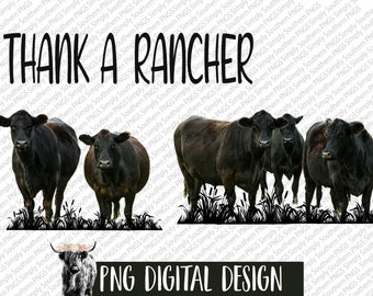 Thank a Rancher Png - Etsy