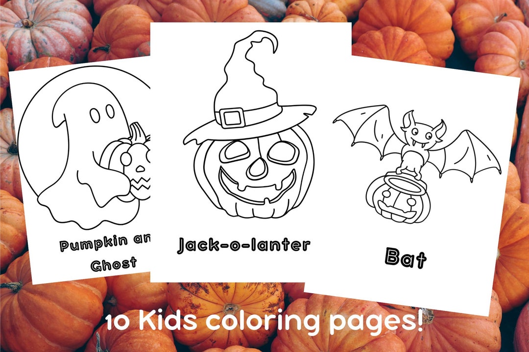 Printable Halloween Coloring Pages, Crafts for Kids, Art for Kids ...
