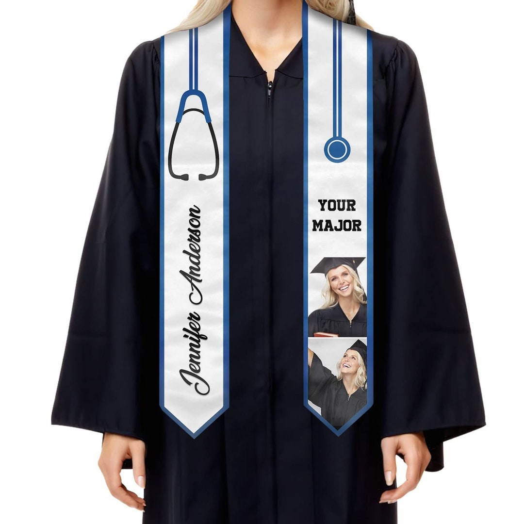 Personalized Doctor Graduation Stole Custom Medical Graduate - Etsy