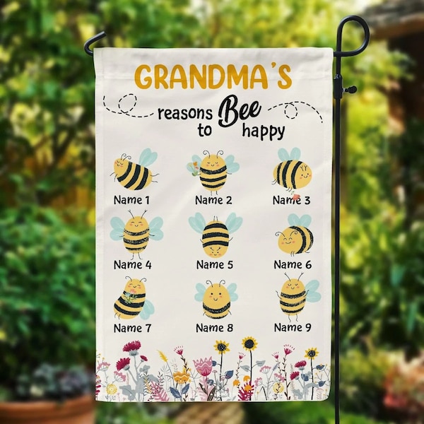 Grandma Reason to Bee Happy Png - Etsy