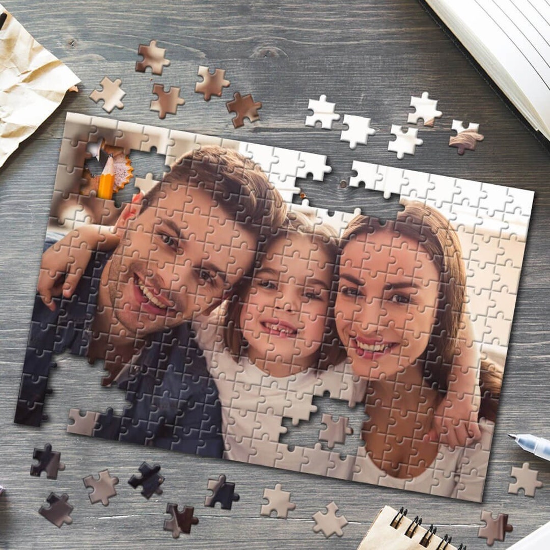 Personalized 1000 Pieces Photo Puzzle, Custom Photo Puzzle 1000 Pieces, Create Your Own Photo ...