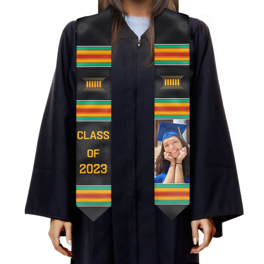 Personalized Black Girl Magic Stole, Custom Graduate Stoles 72in ...