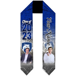 Personalized Graduation Stole, Custom Graduate Stoles 72in, Graduation ...