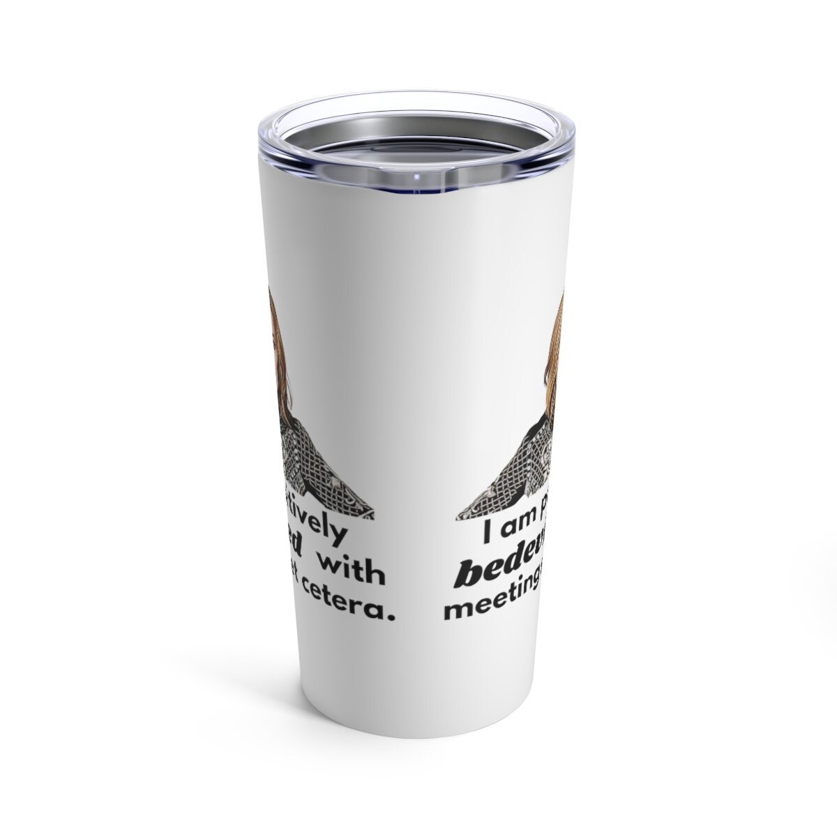 Moira Rose Tumbler | Bedeviled With Meetings Tumbler | Creek Travel Mug ...