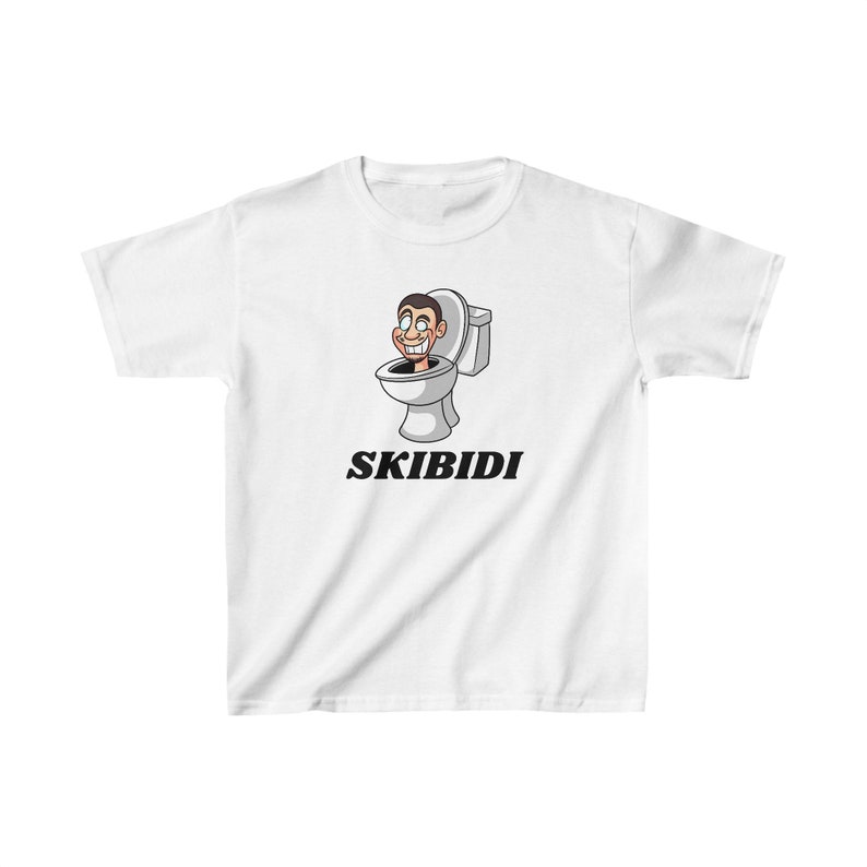 Skibidi Toilet Kids Shirt - Skibidi, Gyatt, Rizzler, Fanum Tax and ...