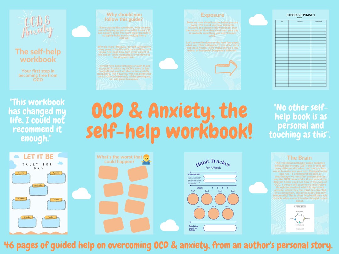 OCD and Anxiety Self-help Workbook - Etsy