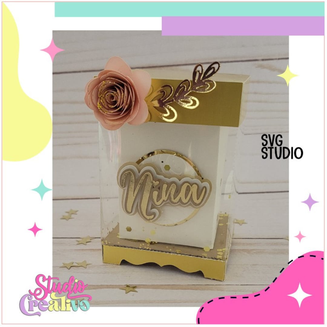 Double Low Box Template With Acetate and Lid, Compatible With ...