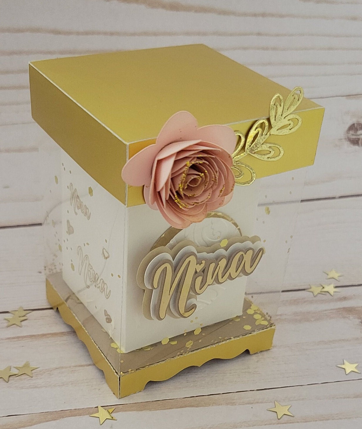 Double Low Box Template With Acetate and Lid, Compatible With ...