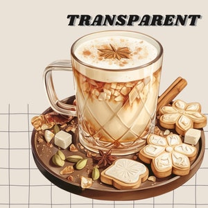 Cozy Cold Weather Coffee Clipart Bundle, Coffee Time Digital Sticker ...