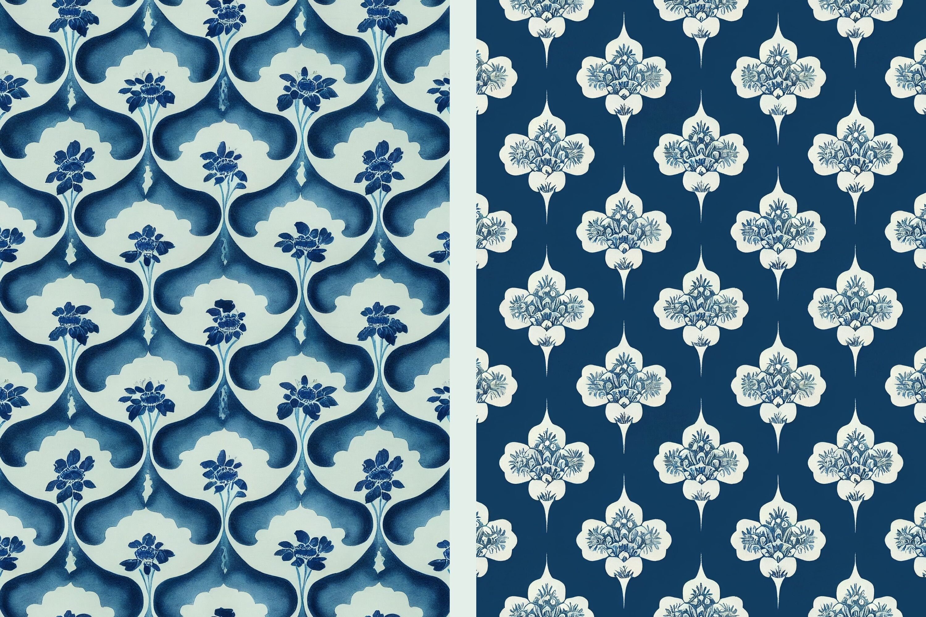 14 Chinoiserie Patterns Digital Paper Seamless Pattern - Etsy