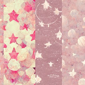 HUGE 28 PATTERN BUNDLE, Pastel Sky and Air Balloon Theme, Planets ...