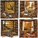 Watercolour Cozy Reading Nook Autumn Vibes , Clipart Bundle, Garden ...