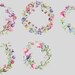 Watercolour Sweet Pea Flower Wreath Clipart Bundle, Floral Wreath ...