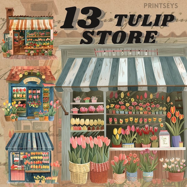 Flower Shop - Etsy