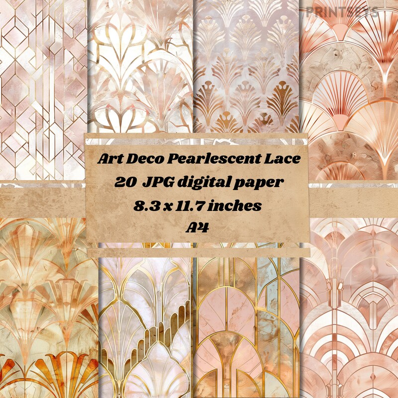 Art Deco Paper - Etsy Australia